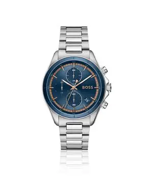 BOSS Letic Stainless-steel Watch With Blue Dial - Assorted Pre Pack