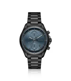 BOSS Letic Black-plated Watch With Blue Dial - Assorted Pre Pack