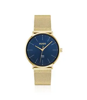 Hugo Style 3h Blue-dial Watch With Mesh Bracelet - Assorted Pre Pack