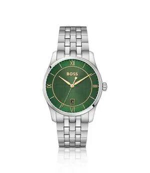 BOSS Principle Prestige Watch With Green Textured Dial - Assorted Pre Pack
