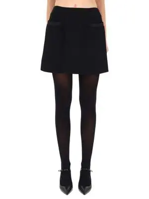 Dolce & Gabbana Double Crepe Basque Skirt