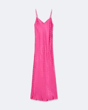 ALLSAINTS Bryony Polka-dot Viscose Midi Dress - Jacquard