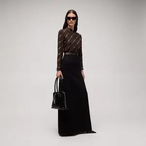 Gucci Printed Silk Crêpe De Chine Shirt