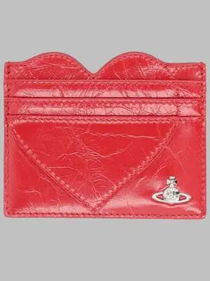 VIVIENNE WESTWOOD Portacarte Heart - Red