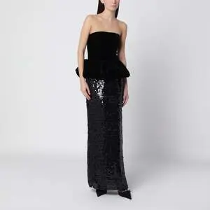 ROTATE BY BIRGER CHRISTENSEN Long Dress With Sequins