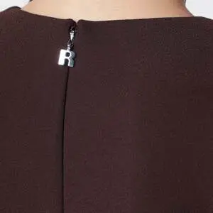 ROTATE BY BIRGER CHRISTENSEN Mole Draped Puff Midi Dress