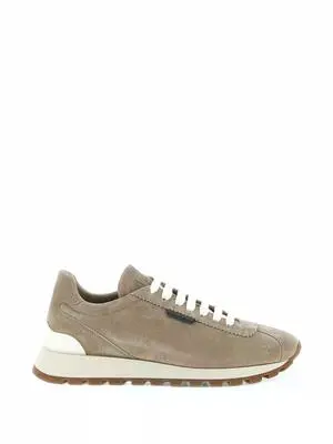 Brunello Cucinelli Suede Panelled Sneakers