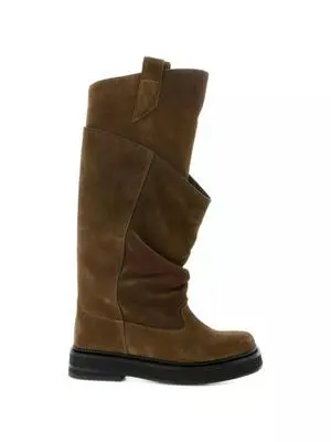 Attico Suede Over-the-knee Boots