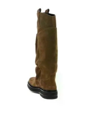 Attico Suede Over-the-knee Boots