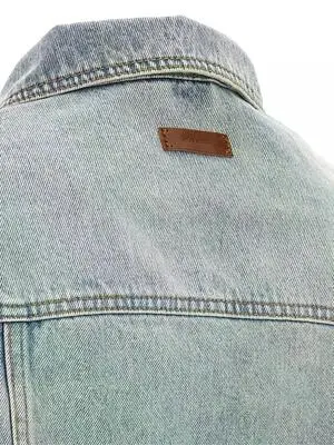 ENTIRE STUDIOS Faded-effect Denim Jacket
