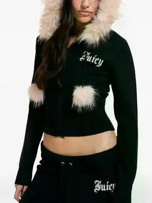Juicy Couture Rhinestone-logo Hoodie