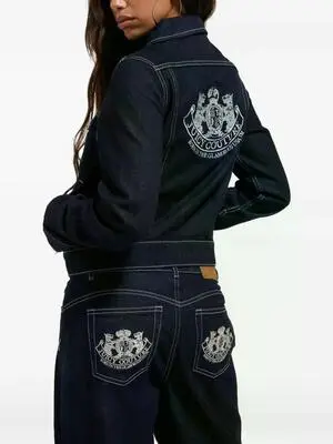 Juicy Couture Contrast-stitch Denim Jacket