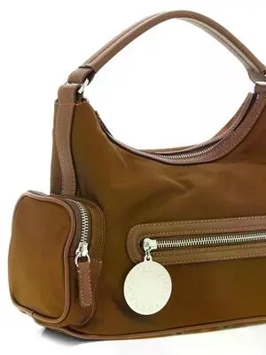 Stella McCartney Dartmoor Logo-charm Zip-pocket Crossbody Bag