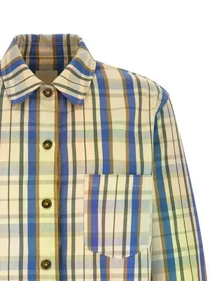 A.p.c. Check-pattern Cotton Shirt