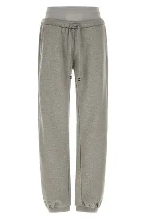 Attico Sweatpants With Double Waistband - Gray
