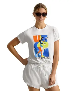 Polo Ralph Lauren Us Open Graphic Crewneck Jersey Tee