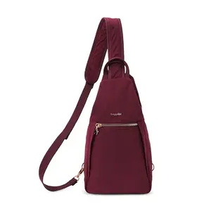 BAGGALLINI Securtex Jet Set Anti Theft Triangle Sling Bag Jam