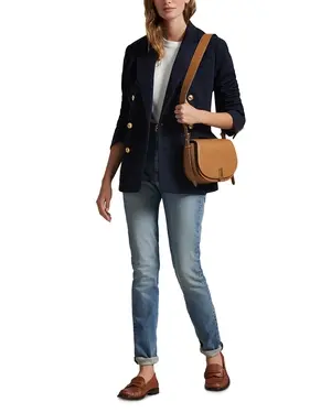 Polo Ralph Lauren Knit Double Breasted Blazer