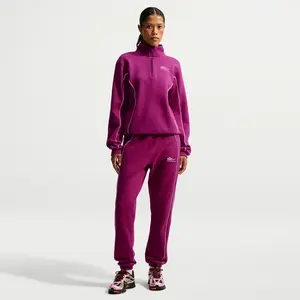 Nike Studio Fleece Medium Weight 1/4-zip Top