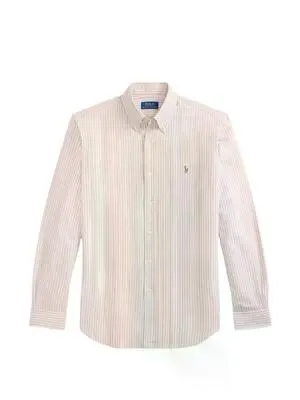 Polo Ralph Lauren Custom Fit Striped Shirt - Neutrals