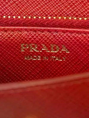 Prada 2013-2026 Saffiano Wristlet Phone Case