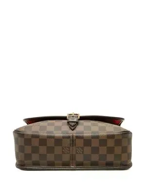 LOUIS VUITTON 2006 Damier Ebene Sologne Crossbody Bag