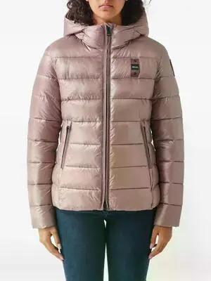 BLAUER. Caroll Hooded Jacket - Brown