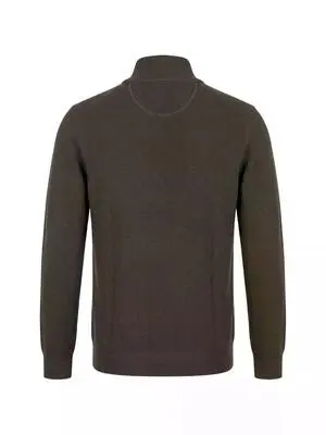 Gant Waffle-knit Zip-up Cardigan