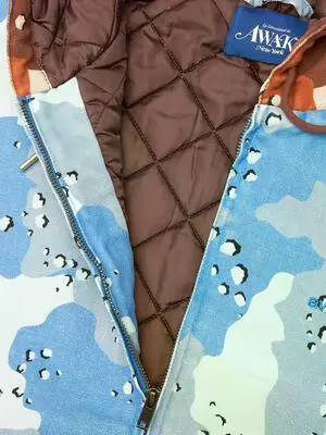 AWAKE NY Camouflage-print Hooded Jacket