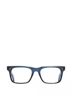 CUTLER & GROSS Square-frame Glasses - Blue