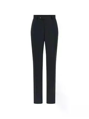Corneliani Pressed-crease Tailored Trousers - Blue