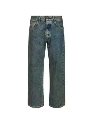 COSTUMEIN Washed Straight-leg Jeans