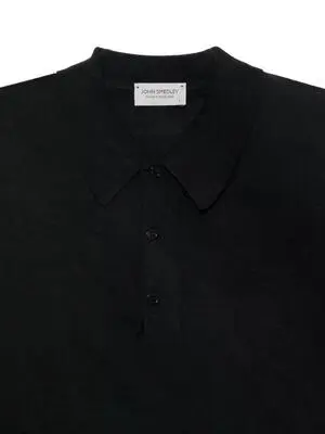 John Smedley Caverhill Wool Sweater - Black