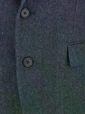 Corneliani Herringbone-pattern Single-breasted Blazer