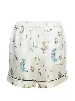 DIOR Floral-print Pajama Shorts