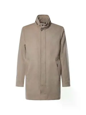 MOORER Cashmere High-neck Coat
