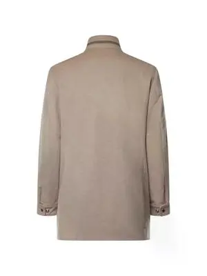 MOORER Cashmere High-neck Coat