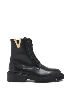 VIA ROMA 15 V-plaque Lace-up Boots