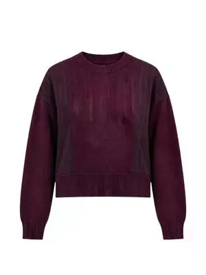 NENETTE Michel Crew-neck Sweater - Purple