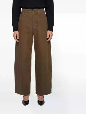 Max Mara Cotton Drill Trousers