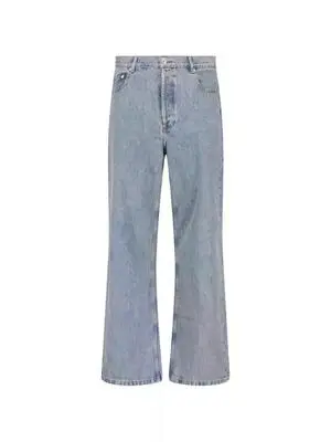 A.p.c. Stonewashed Straight-leg Jeans - Blue