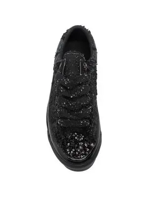 VANS Premium Old Skool 36 Sequin-embellished Boucle Sneakers