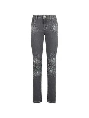 Philipp Plein Crystal-embellished Skinny-fit Jeans