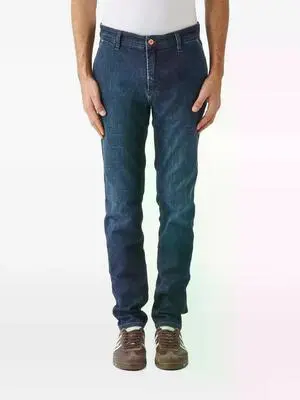 JECKERSON Julius Faded Slim-fit Jeans - Blue