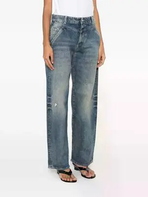ICON DENIM LOS ANGELES Isel Faded-effect Jeans