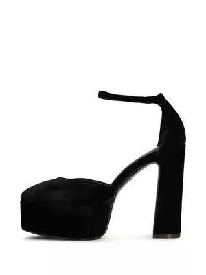 Lola Cruz Mencia Platform Ankle-strap Pumps