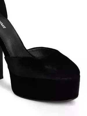 Lola Cruz Mencia Platform Ankle-strap Pumps