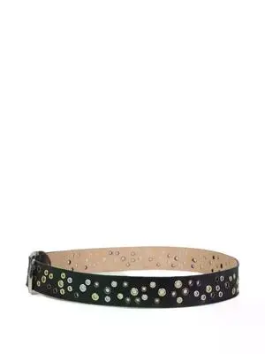 Gimaguas Rufus Eyelet-embellished Leather Belt