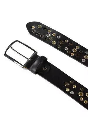 Gimaguas Rufus Eyelet-embellished Leather Belt