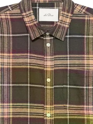 LES DEUX Check-pattern Shirt - Grey